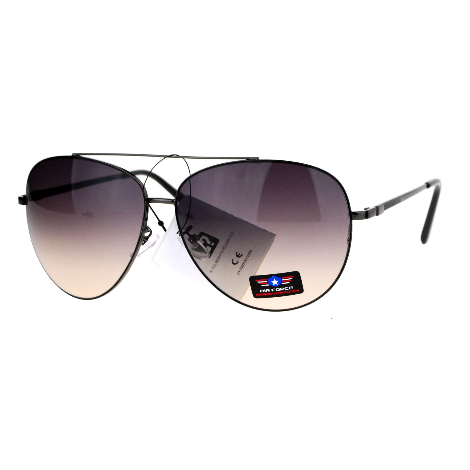 Sa106 Air Force Luxury Oversize Mens Aviator Sunglasses